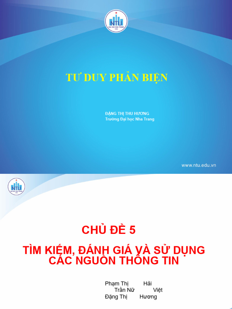 5. Tdpb. Chủ Đề 5. p2 | PDF