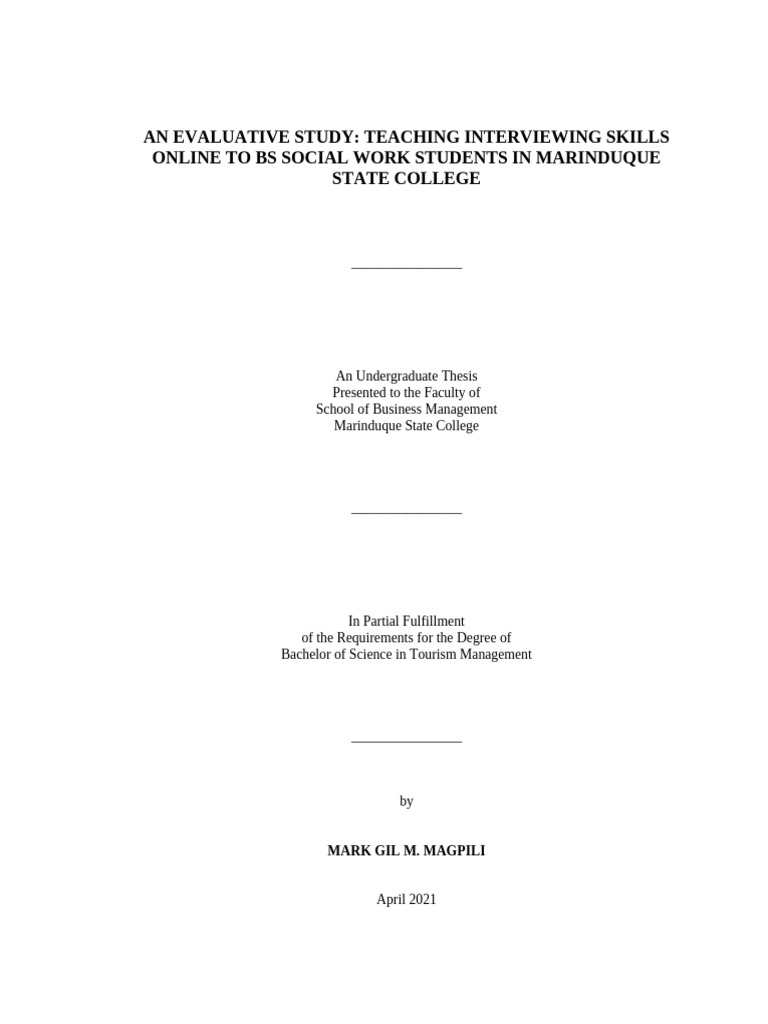 Sample Parts of Research | PDF | Methodology | Science