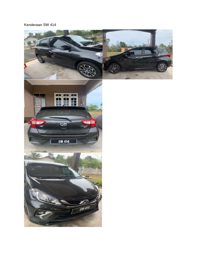Kenderaan SW 414 | PDF