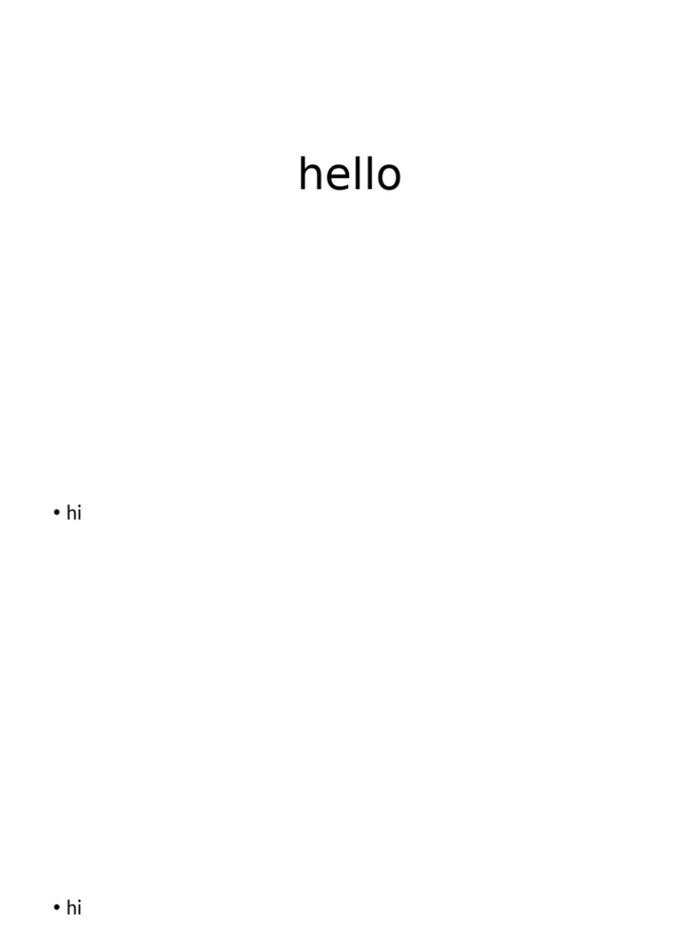 Hello | PDF