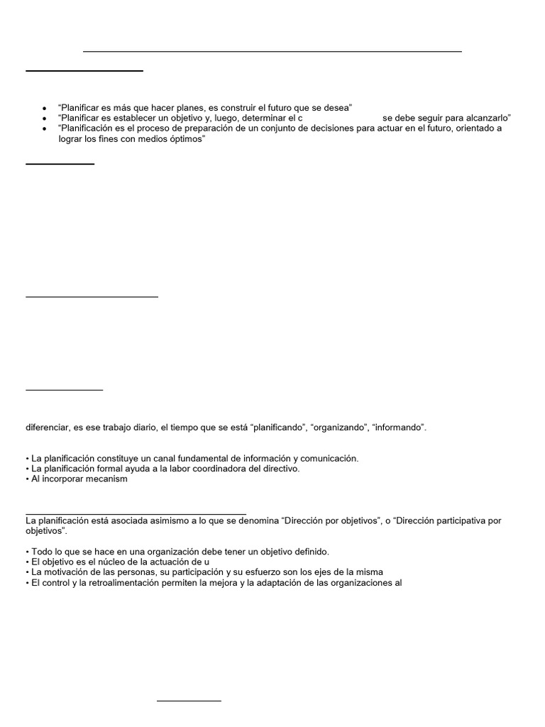 M-Dulo 2 Adm Estrategica de Las Organizaciones Deportivas | PDF | Planificación | Planificación ...