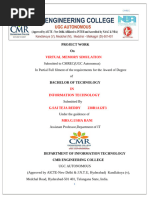 SST Project Work Cover Page | PDF