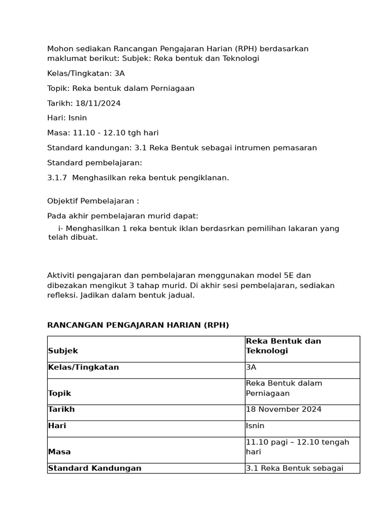 RBT T3 Pemasaran Iklan | PDF