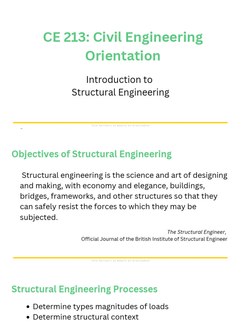 Structural Engineering 1 | PDF | Structural Load | Structural Engineering