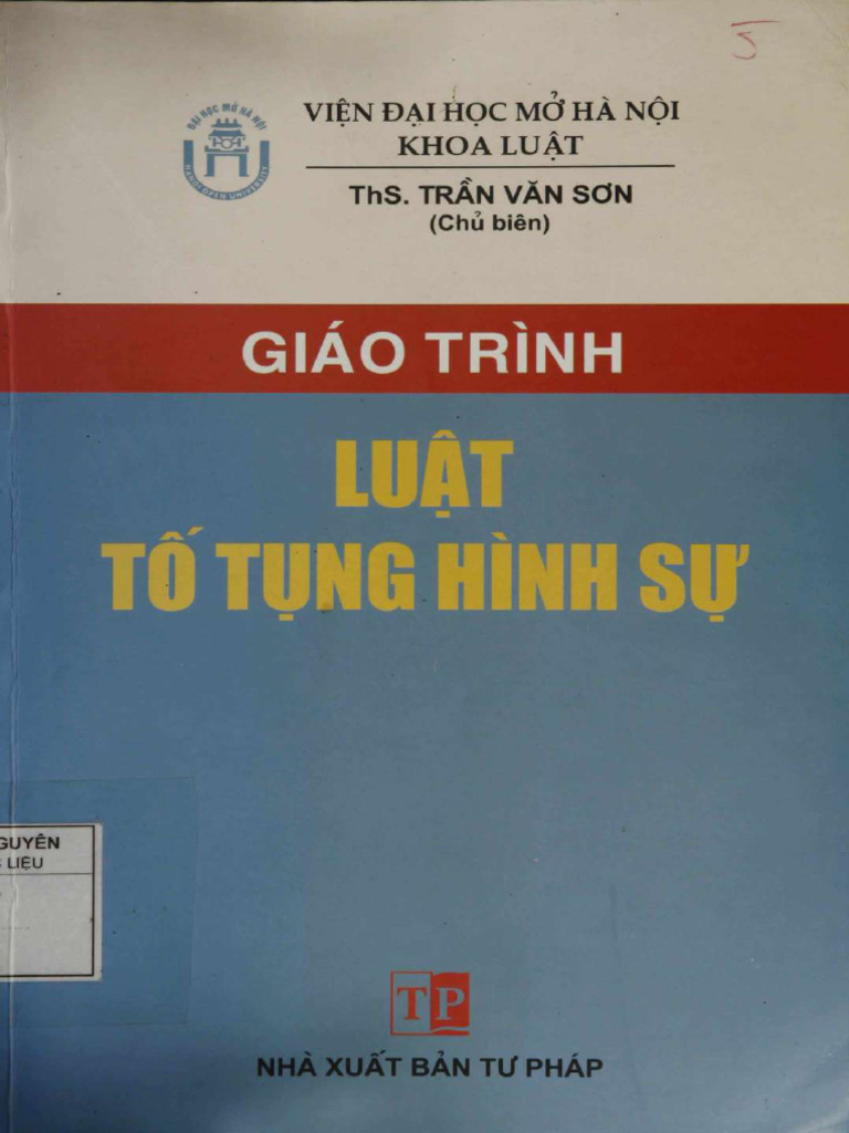 Luật TTHS | PDF