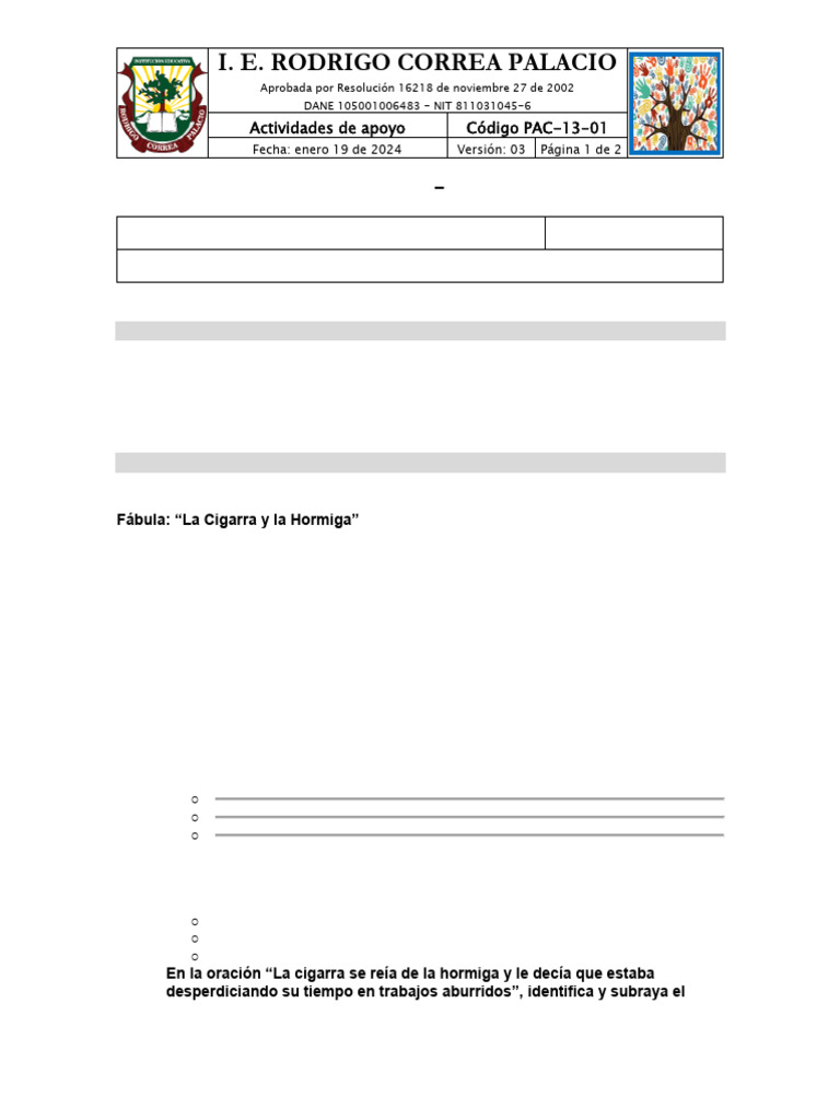 Actividades de Español para Quinto Grado | PDF | Adverbio | Mecánica ...