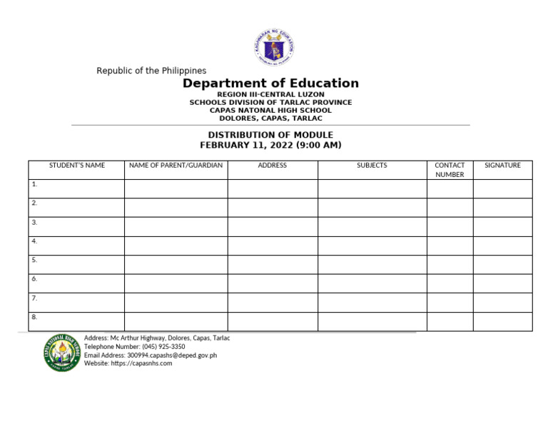 Module Retrieval | PDF
