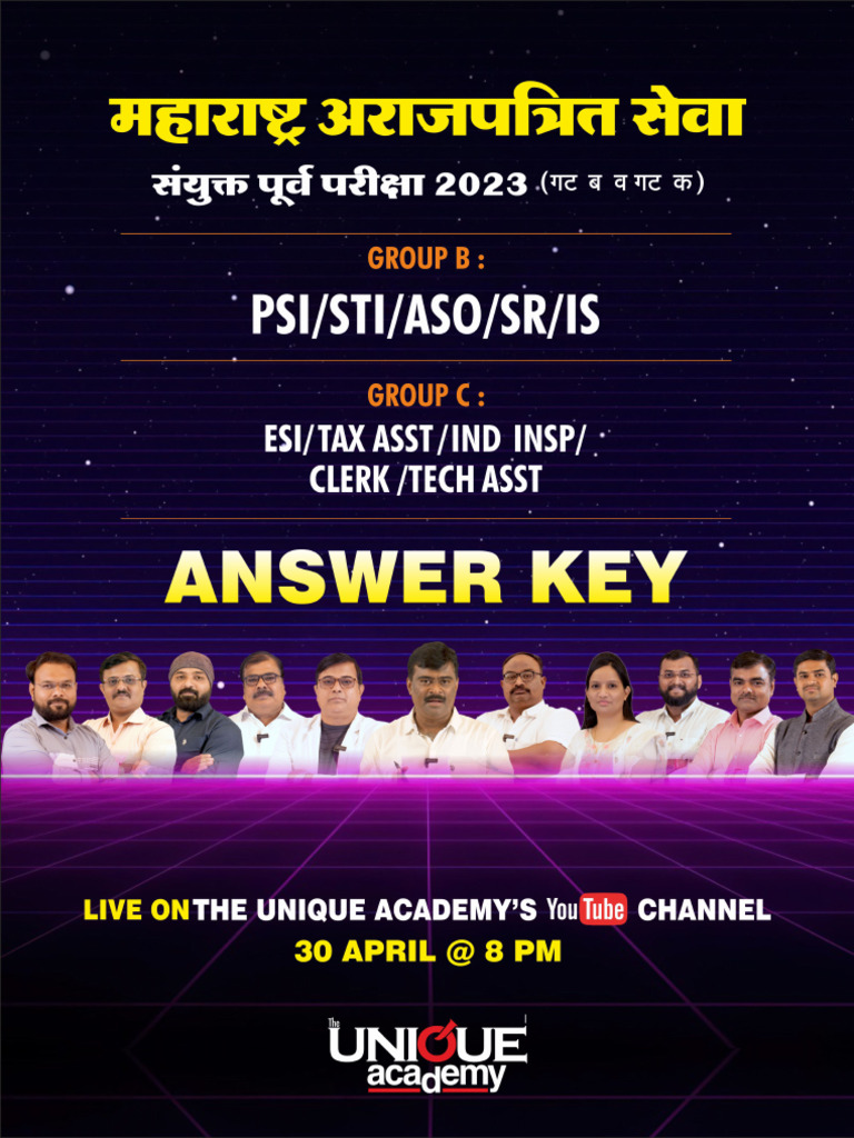 Combine Pre - Question Paper - 2023 | PDF