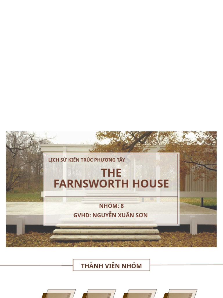 The Farnsworth House 1 | PDF