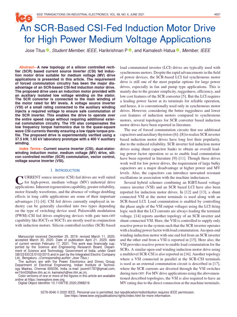 An_SCR-Based_CSI-Fed_Induction_Motor_Drive_for_High_Power_Medium ...