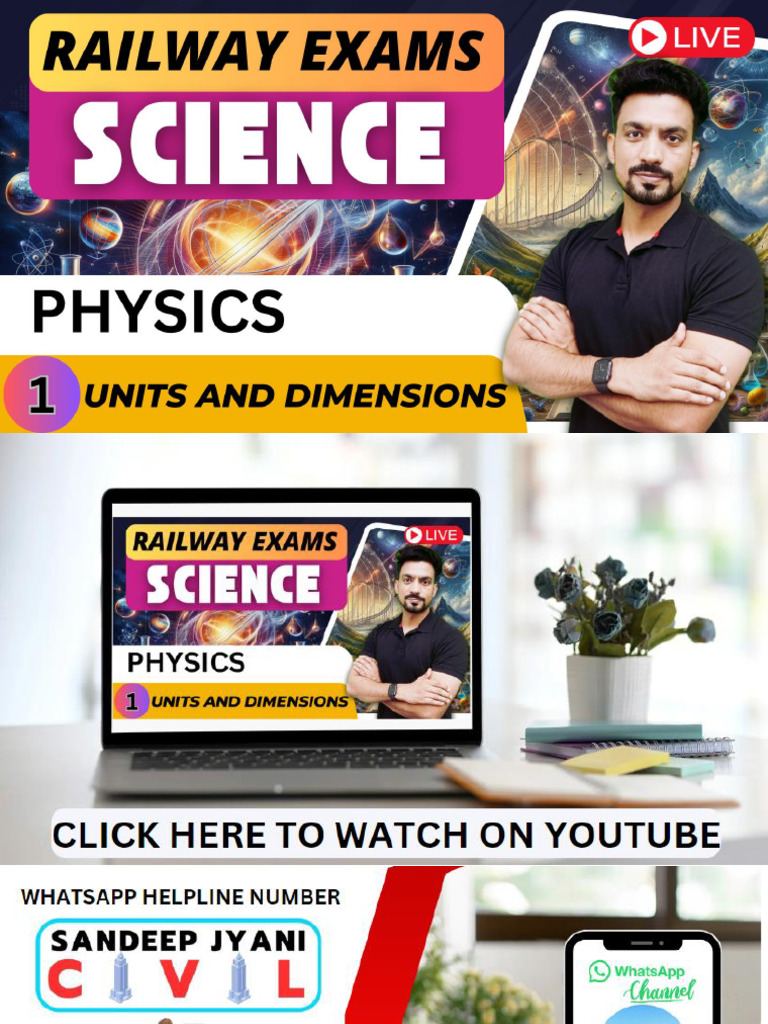 Session 1 Units and Dimensions Scgghjience For RRB EXAMS by Sandeep | PDF | Embedded Linux ...