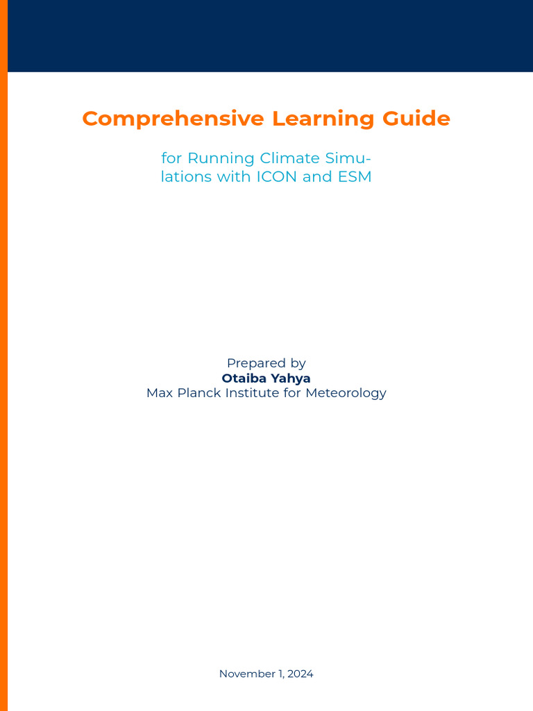 Icon and Esm Simulations Guide | PDF | Supercomputer | Message Passing ...