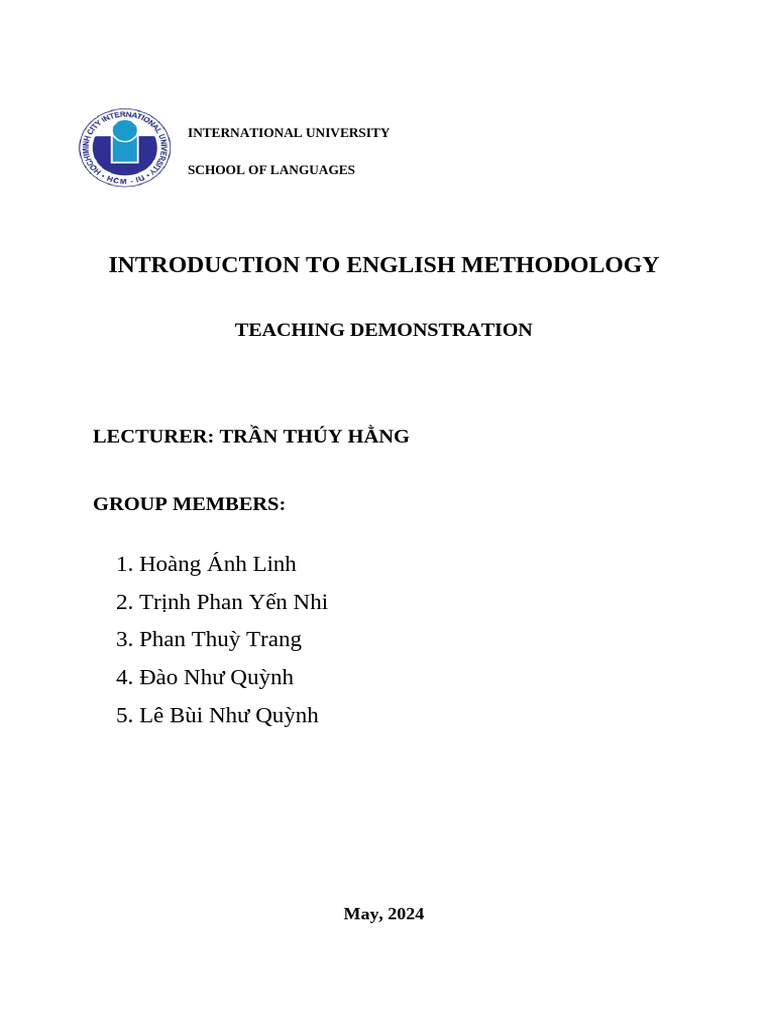 Lesson Plan - Intro To Etm - Group 6 | PDF | Lesson Plan | Verb