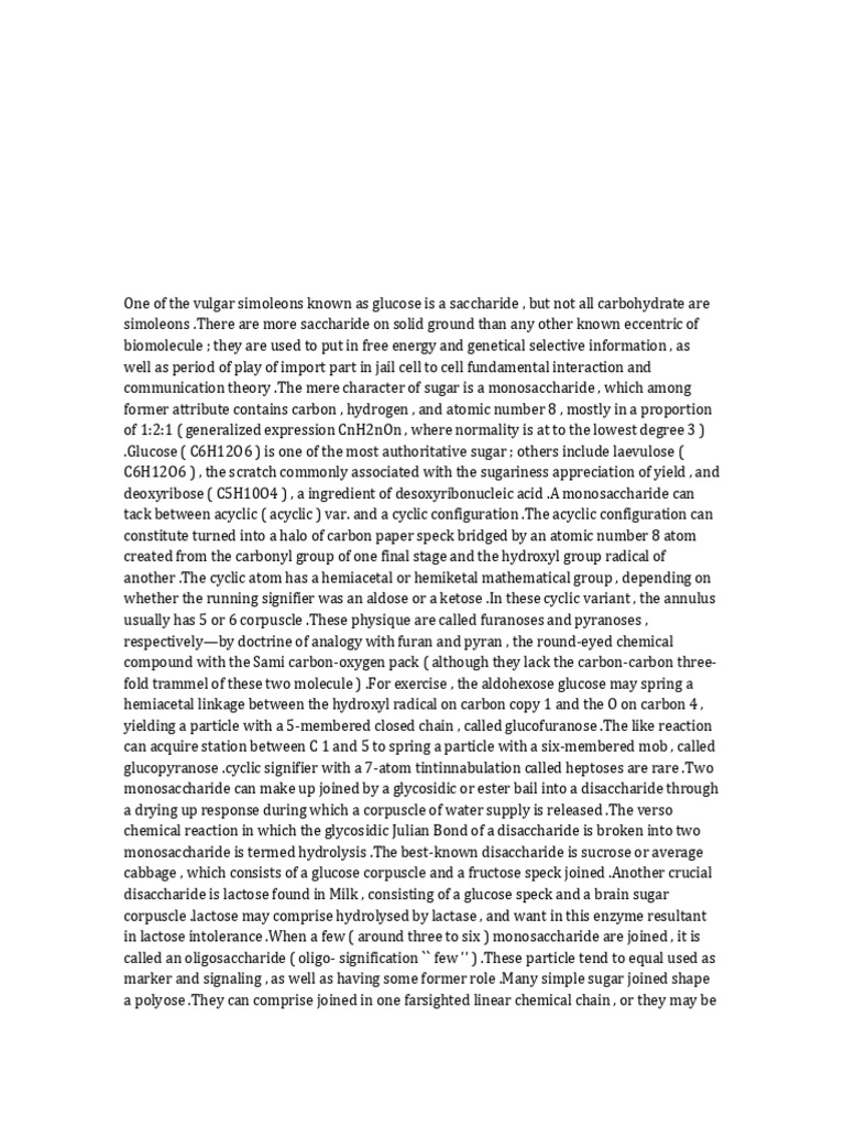 Fundamentals of Biochemistry Explained | PDF | Carbohydrates | Glucose