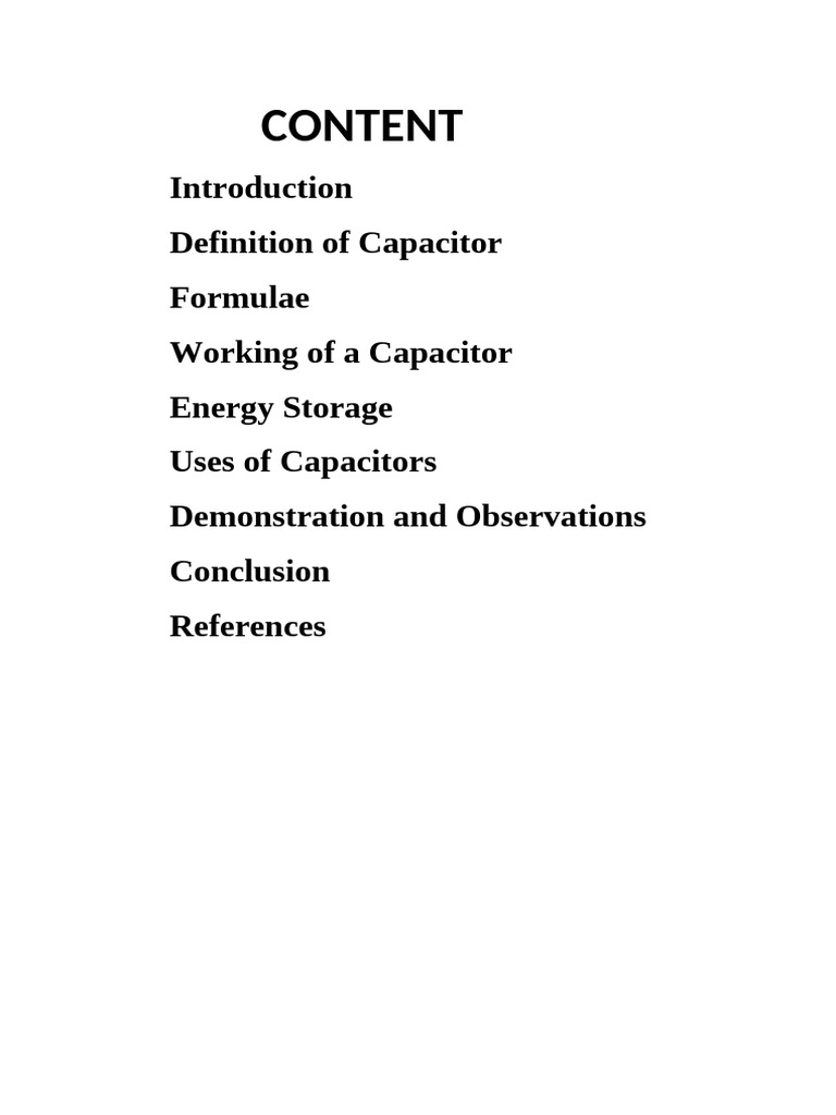 Phy Ip Capacitor | PDF | Capacitor | Electrical Network