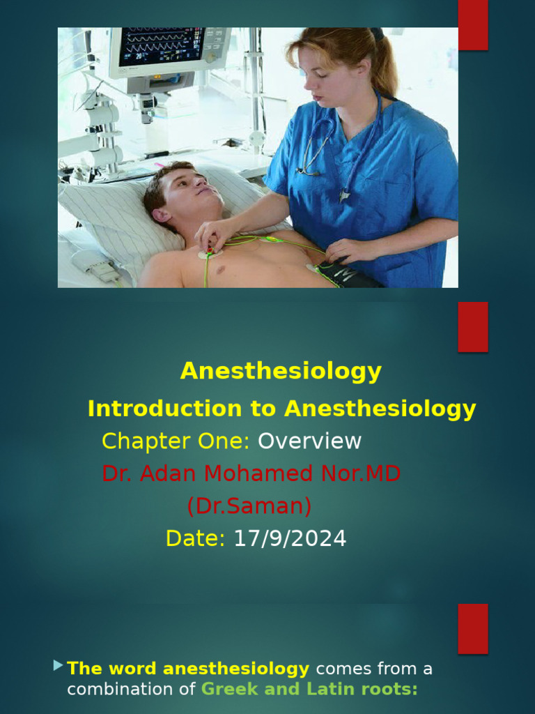 Anesthesia | PDF | Anesthesia | Symptoms And Signs