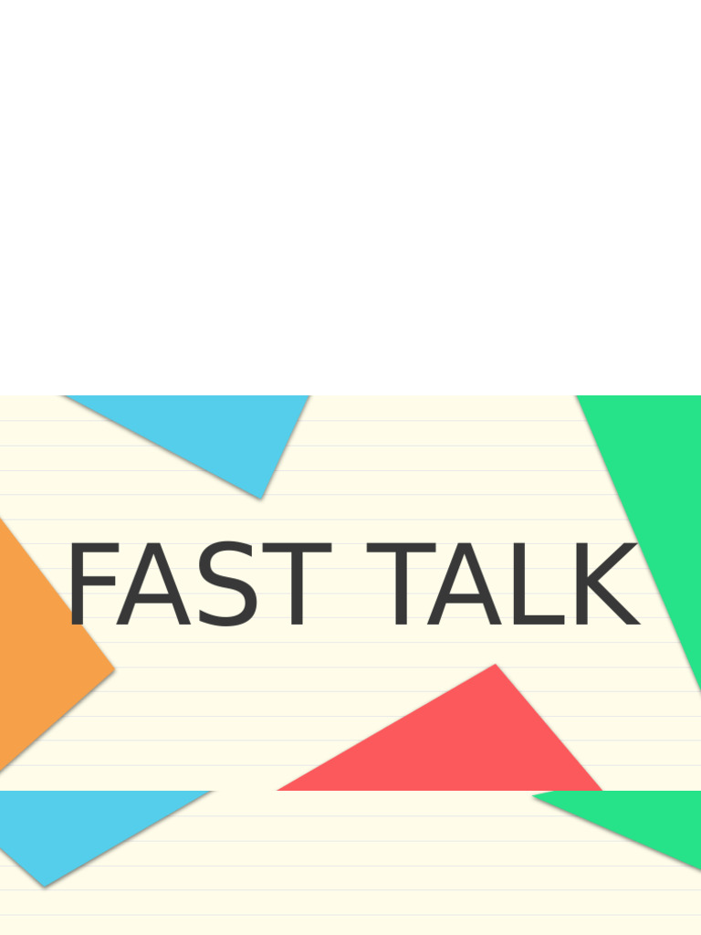 Brain Teaser - FAST TALK | PDF | Career & Growth | Business