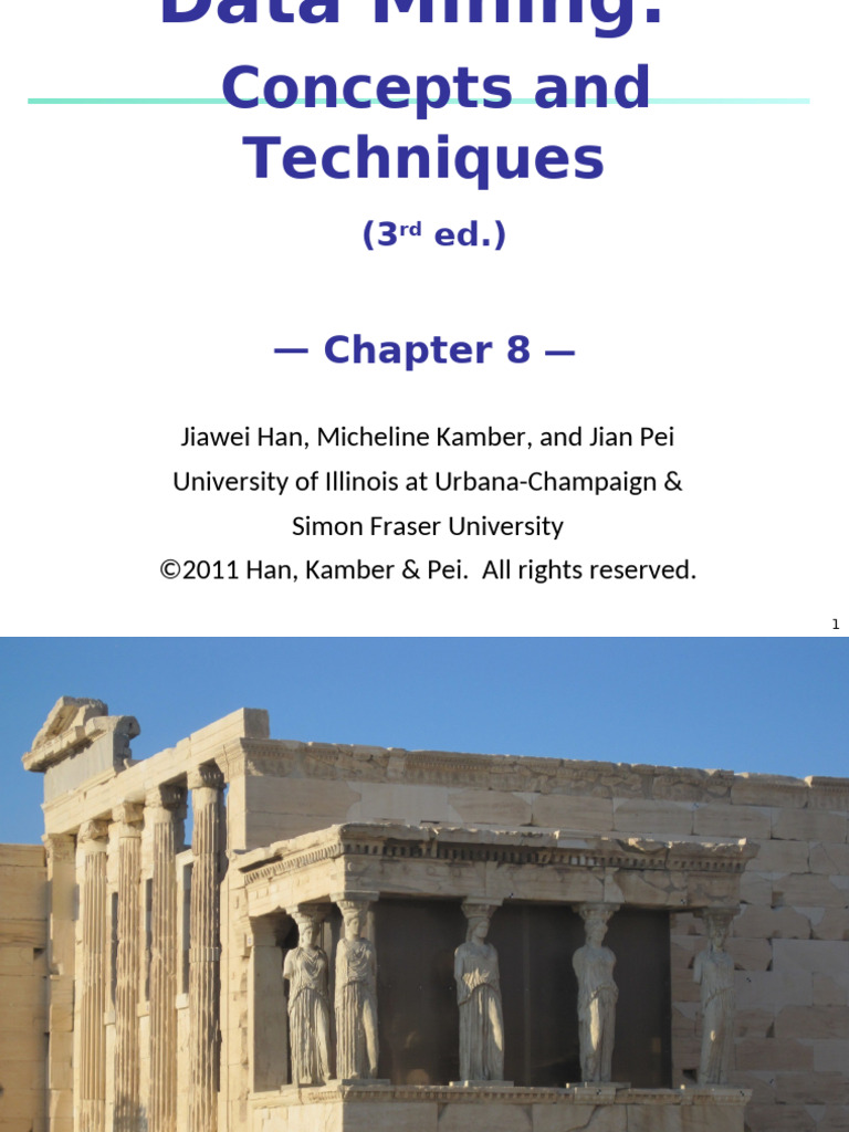 Chp8 Classification Basic Concepts - Lecture#8 | PDF | Sensitivity And Specificity | Cross ...