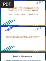 Data Measurement Levels Guide | PDF | Level Of Measurement | Metrology