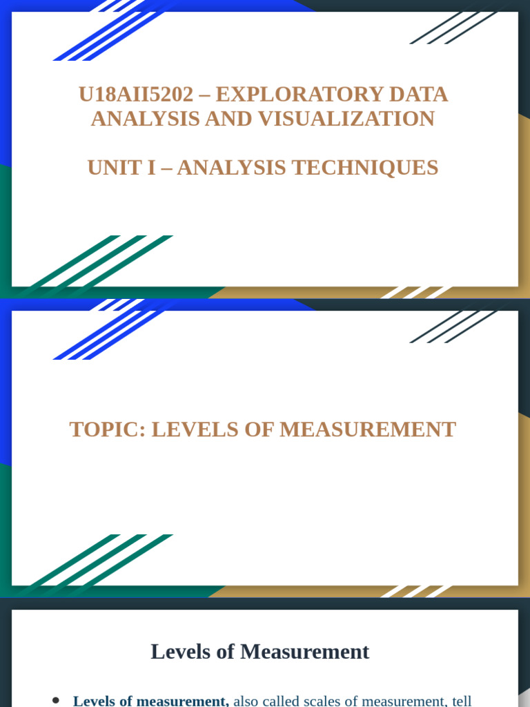 2 Levels of Measurement | PDF | Level Of Measurement | Science