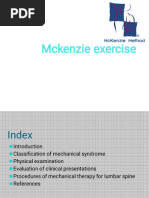 Mckenzie Method Exercises | PDF | Anatomical Terms Of Motion | Human ...