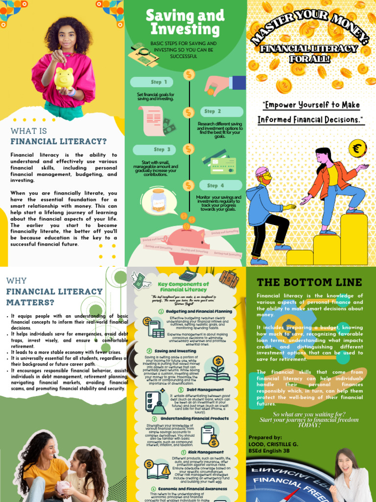 Brochure | PDF | Financial Literacy | Expense