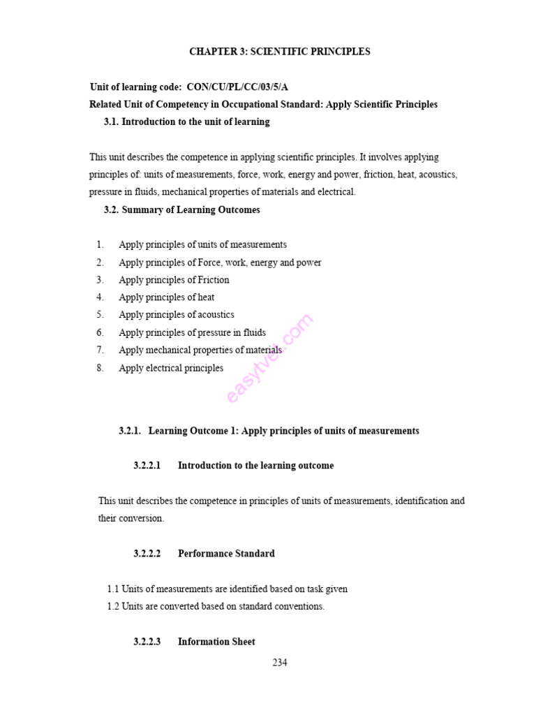 Sci Princi | PDF | International System Of Units | Friction