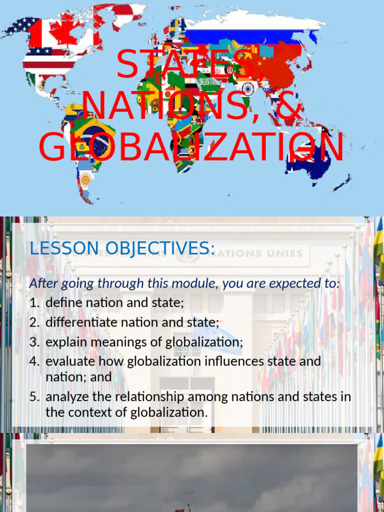 States, Nations, & Globalization | PDF | Globalization | Nation