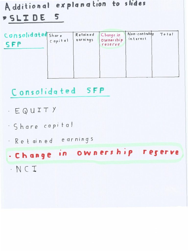Additional Explanation for Acquisition Slides | PDF | Financial ...