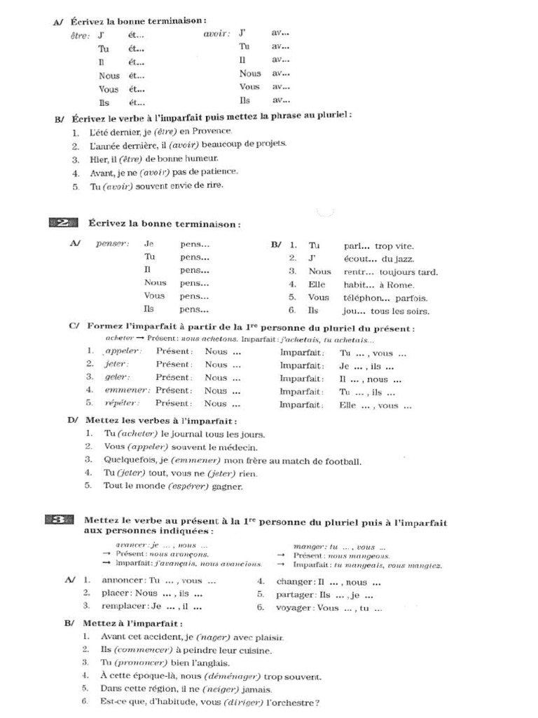 Exercices de pronoms en français | PDF