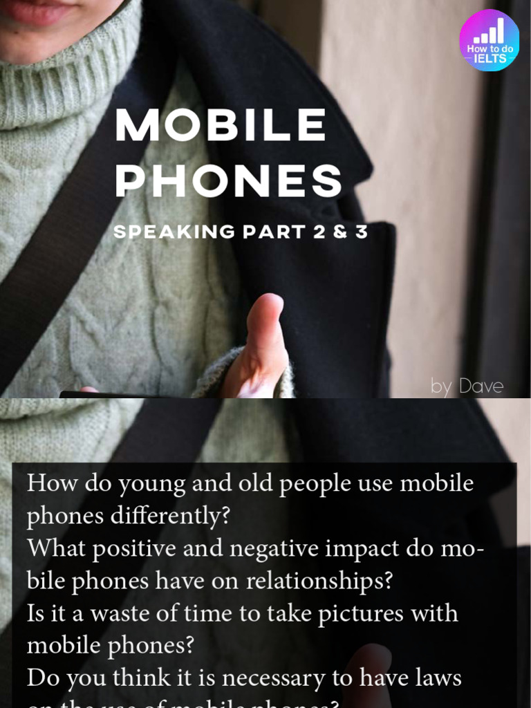 IELTS Speaking Mobile Phone Parts 2 and 3 | PDF