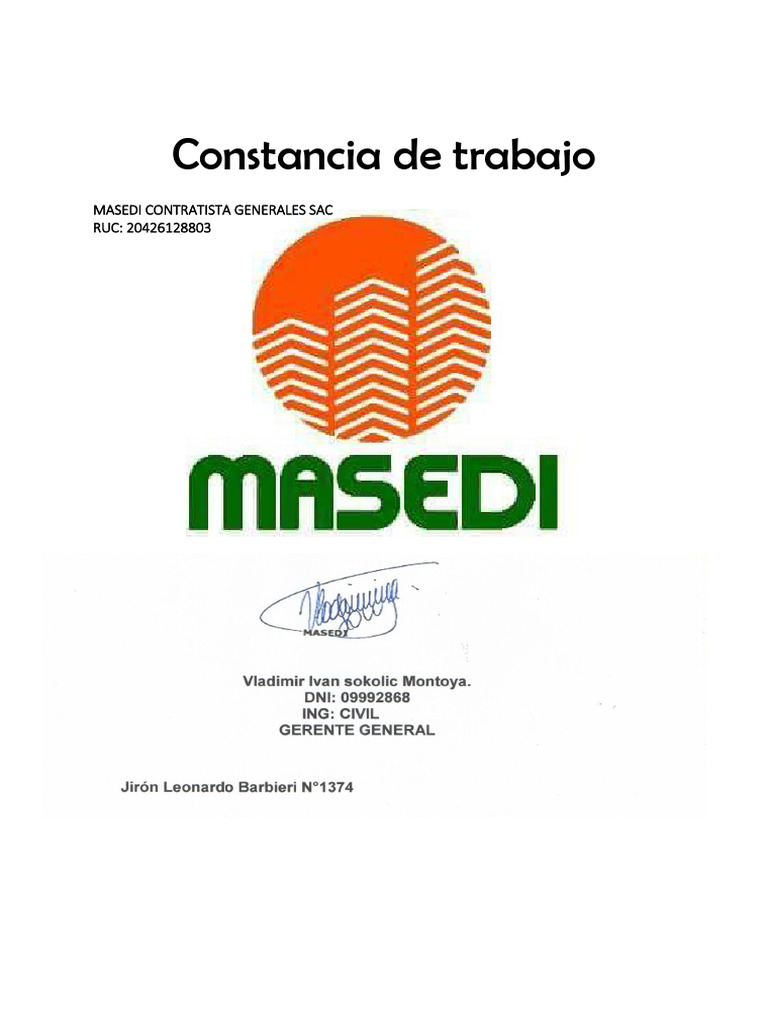 Masedi Sac | PDF | Negocios