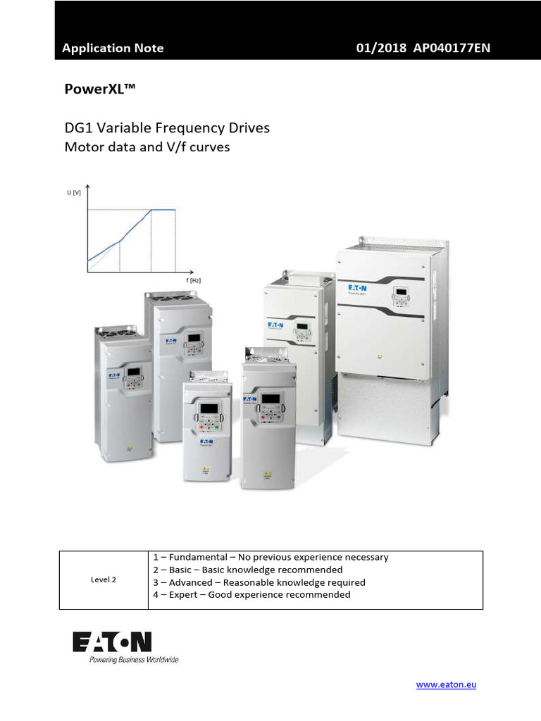 AP040177EN DG1 Motor-Data Vfcurves | PDF | Electric Motor | Mains ...