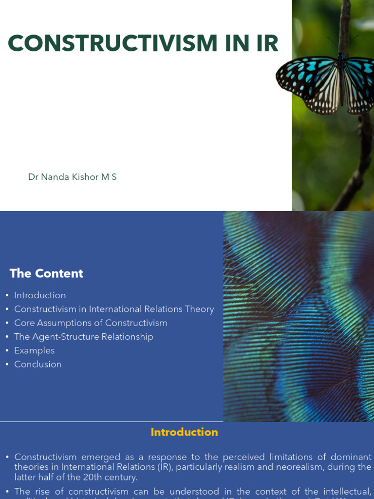 Constructivism NK | PDF | International Relations | Global Politics