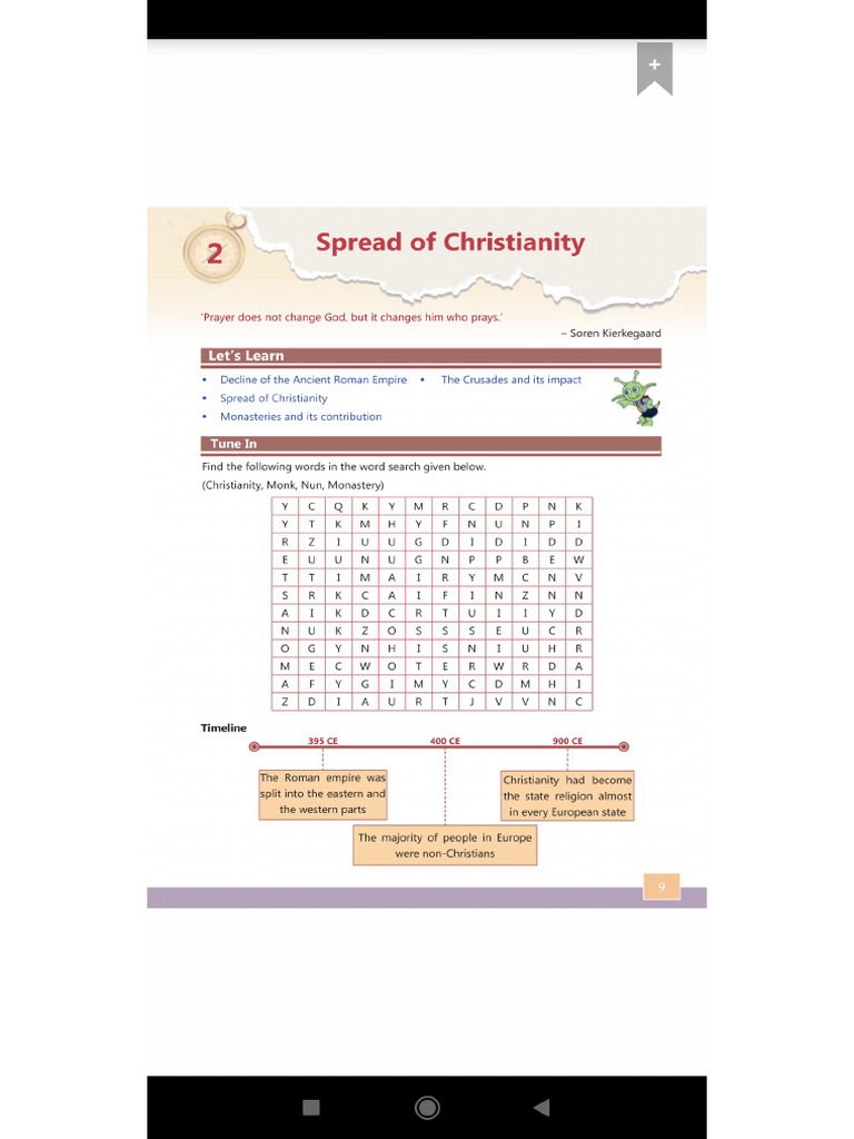VII - History - Spread of Christianity | PDF