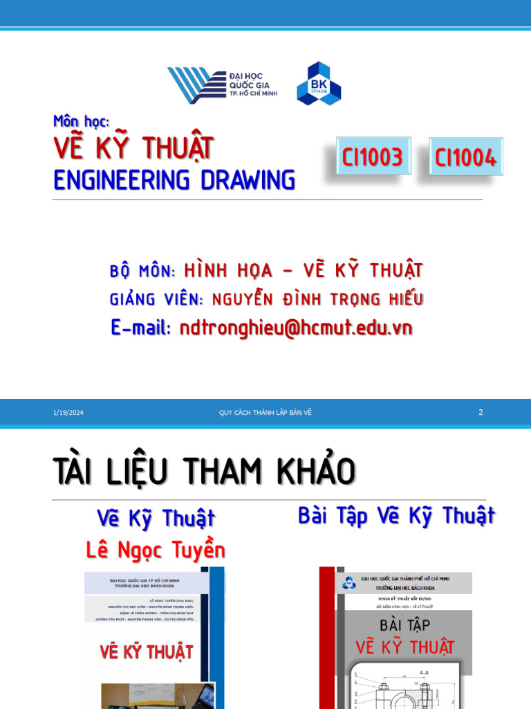Tuan 1 - Quy Cach - VKT Ci1003 | PDF