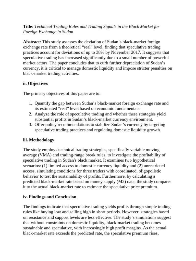02 - Technical Trading Rules and Trading Signals in The Black Market ... 02 - Technical Trading Rules and Trading Signals in The Black Market ...