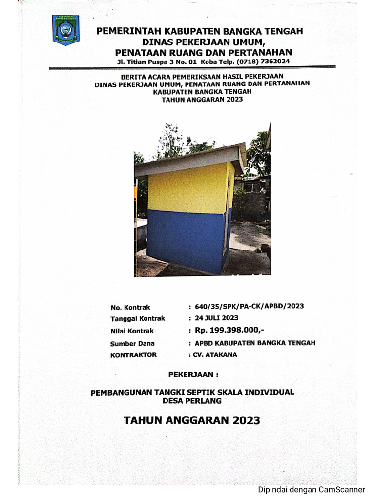 PHO TS Desa Perlang | PDF