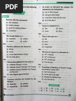 Act 3, Sc1 Workbook Answers | PDF | Mark Antony | Julius Caesar