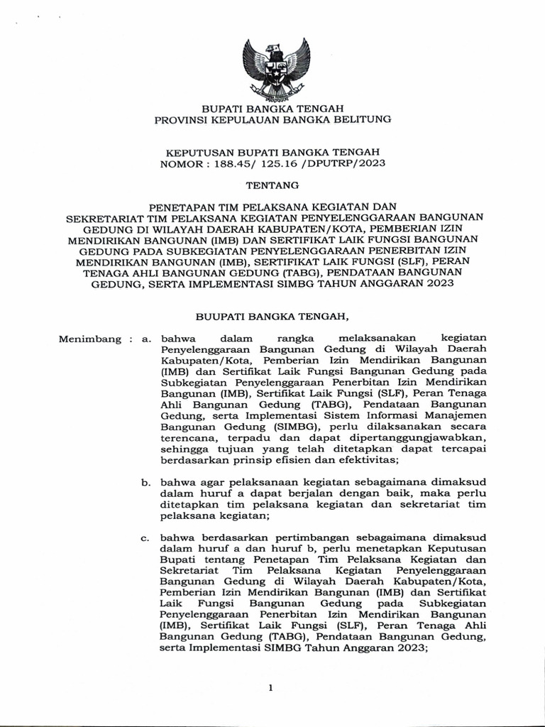 Data Dukung Output 6.4 CK | PDF