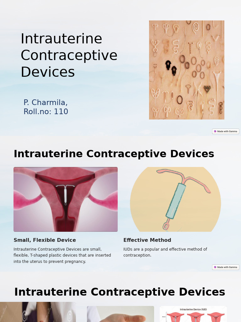 obg ppt | PDF | Fertility | Family Planning