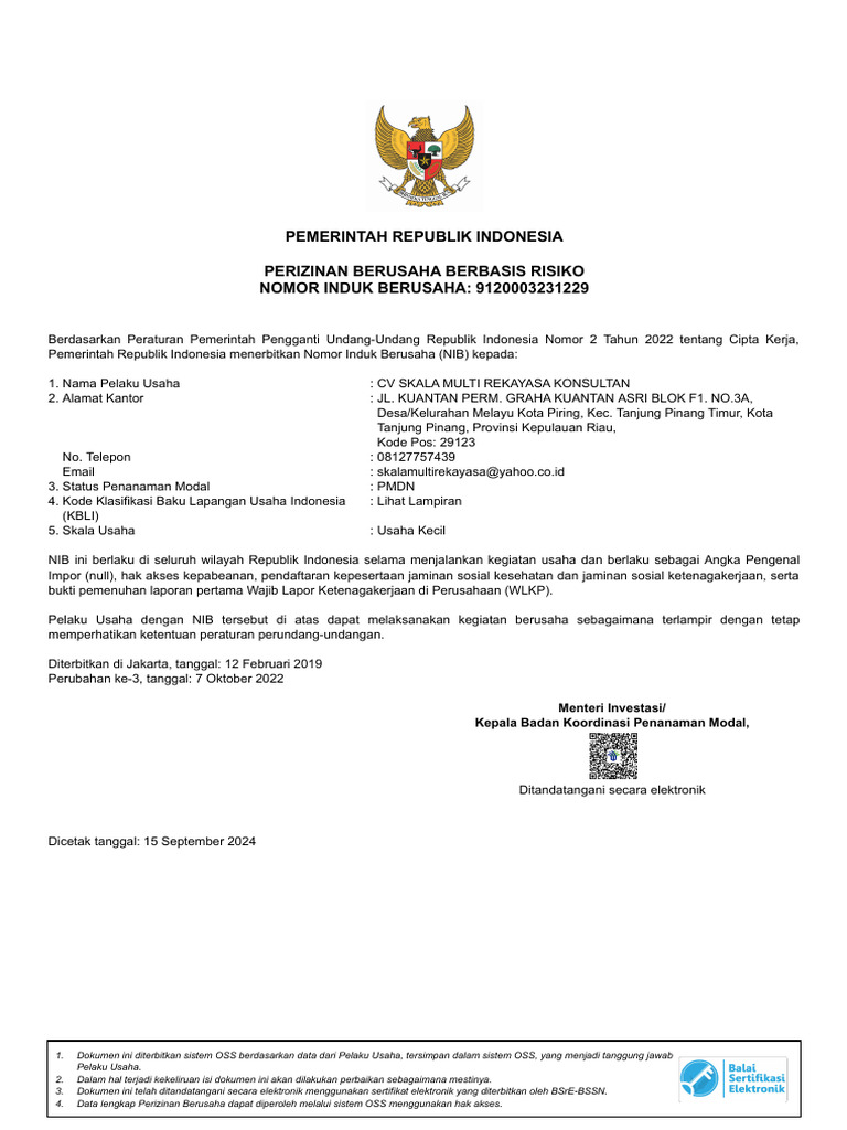 Nib Skala Multi | PDF