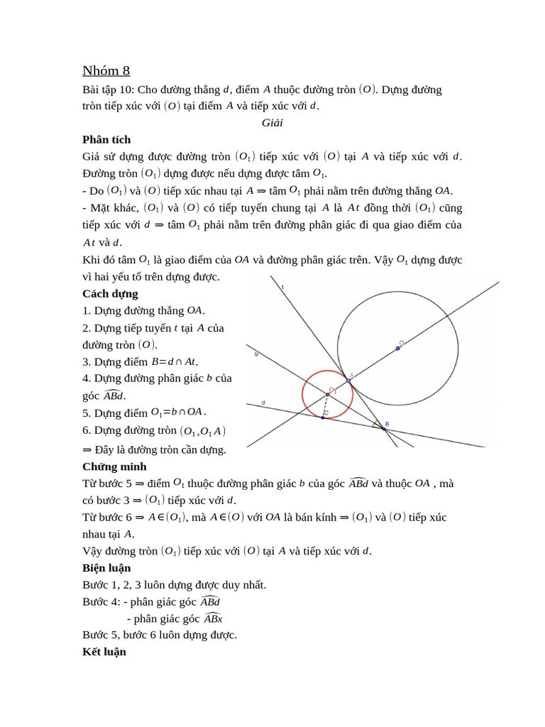 Nhóm 8 - D NG Hình Bài 10 | PDF