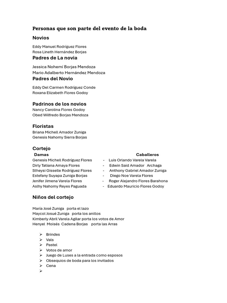 Boda | PDF