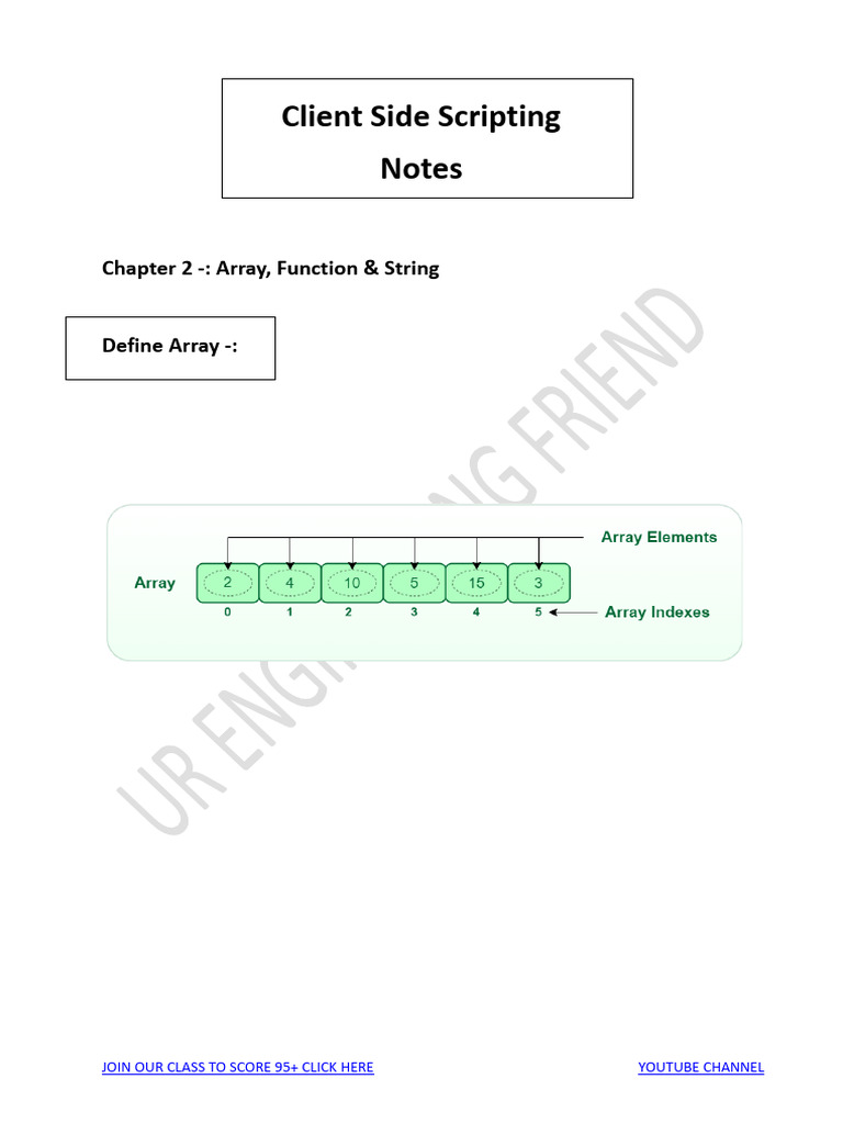 JavaScript Arrays and Functions Guide | PDF | Data Type | Java Script