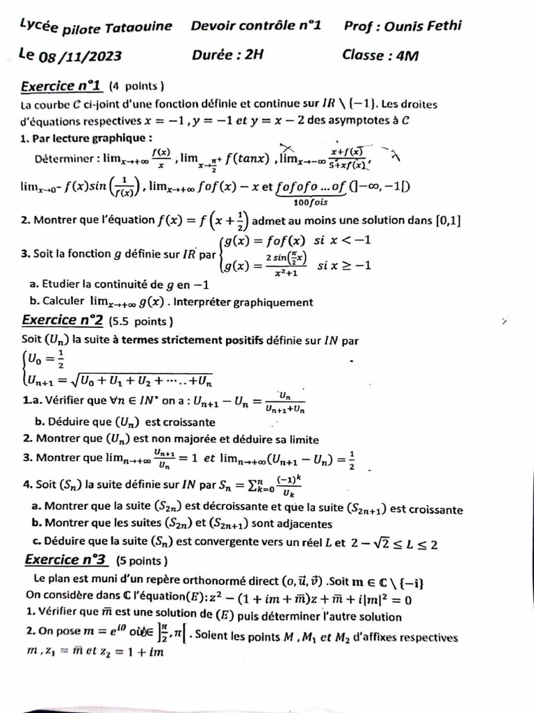 Math 4eme | PDF