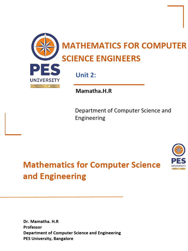 UE23MA242A - Unit-2 - Class-21 - 22 - Confidence Intervals Continuation Small Samples ...