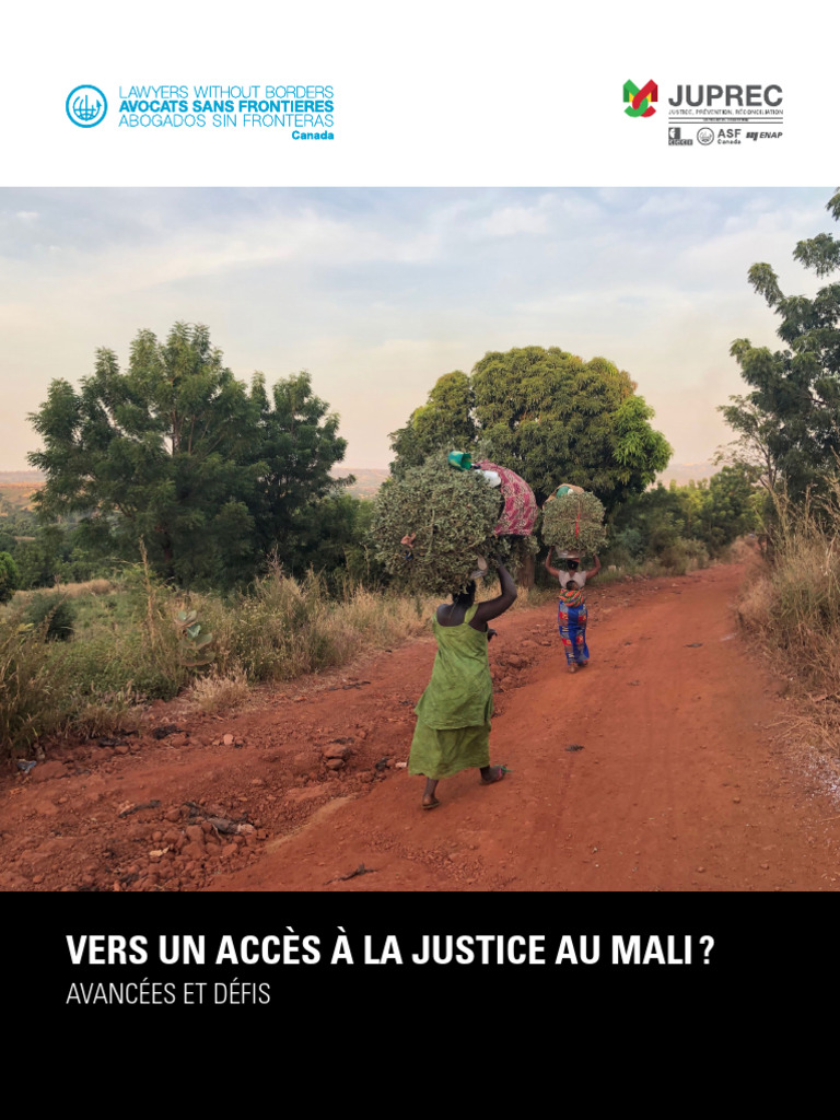 Accès à la justice au Mali : défis et avancées | PDF | la corruption ...
