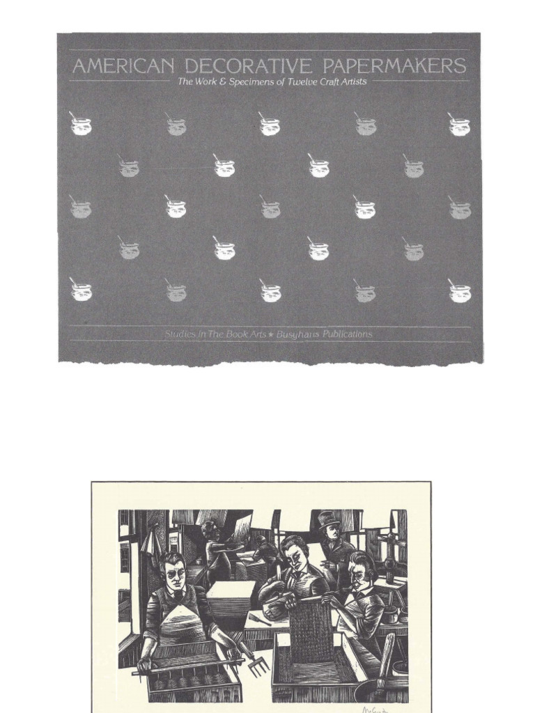 American Decorative Papermakers - PD | PDF | Bookbinding | Books