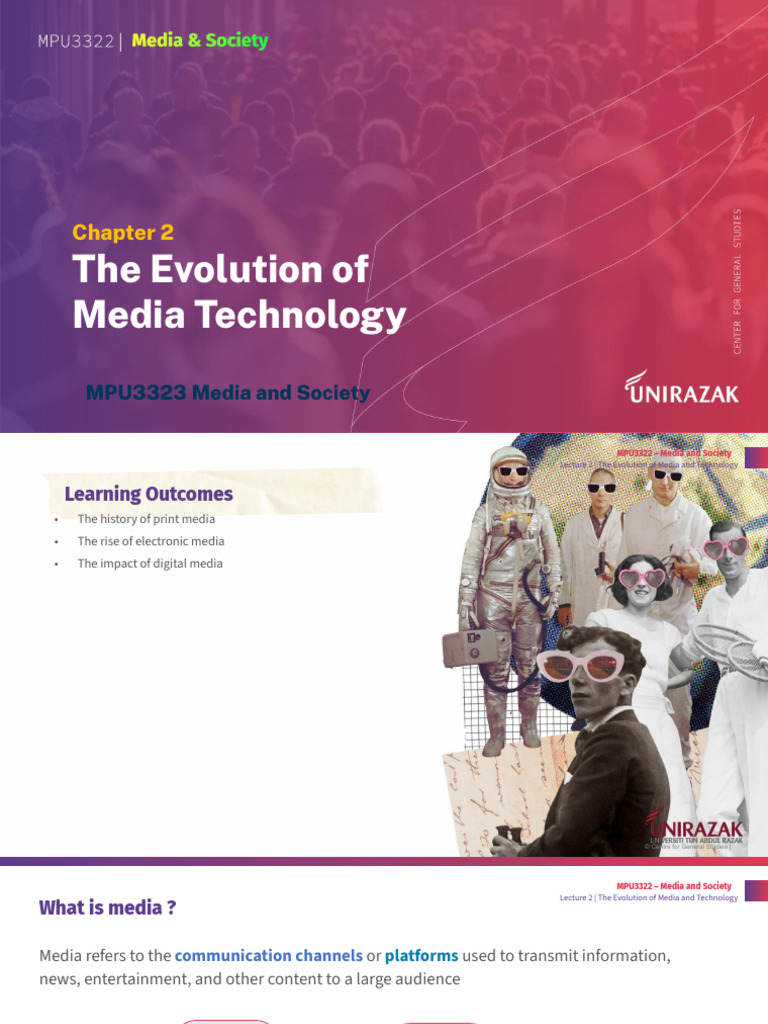 Evolution of Media Technology Overview | PDF | Mass Media | Newspapers